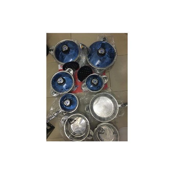 Harraz 25 PCS Stainless Steel Cookware Set – Brook Stores